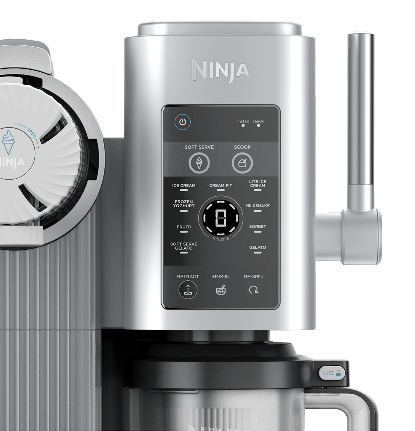 Soft Serve Ice Cream Machine Creami Swirl Ninja